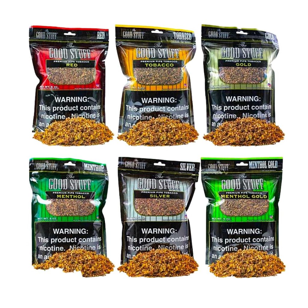 The Good Stuff Premium Pipe Tobacco 6oz - Hoosier Wholesale