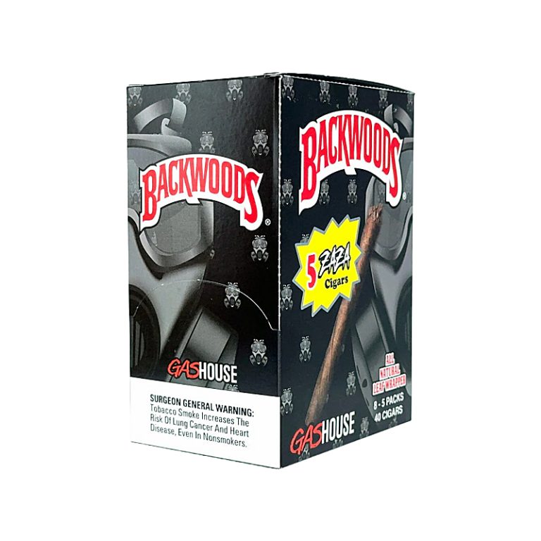 Backwoods Cigar 5pk 8ct - Gas House ZAZA - Hoosier Wholesale