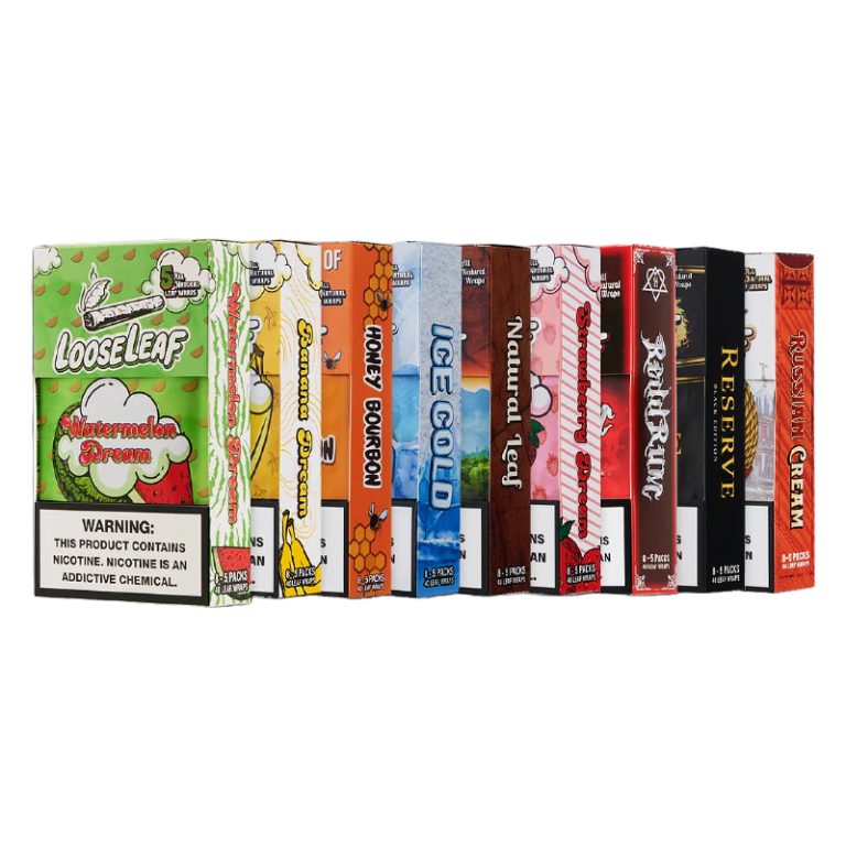 Loose Leaf Wraps 8/5ct - Hoosier Wholesale