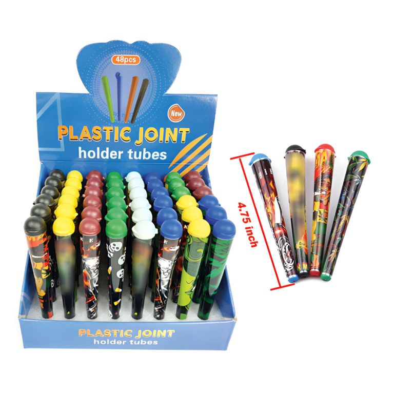 Plastic Joint Holder Tubes 48ct - Hoosier Wholesale