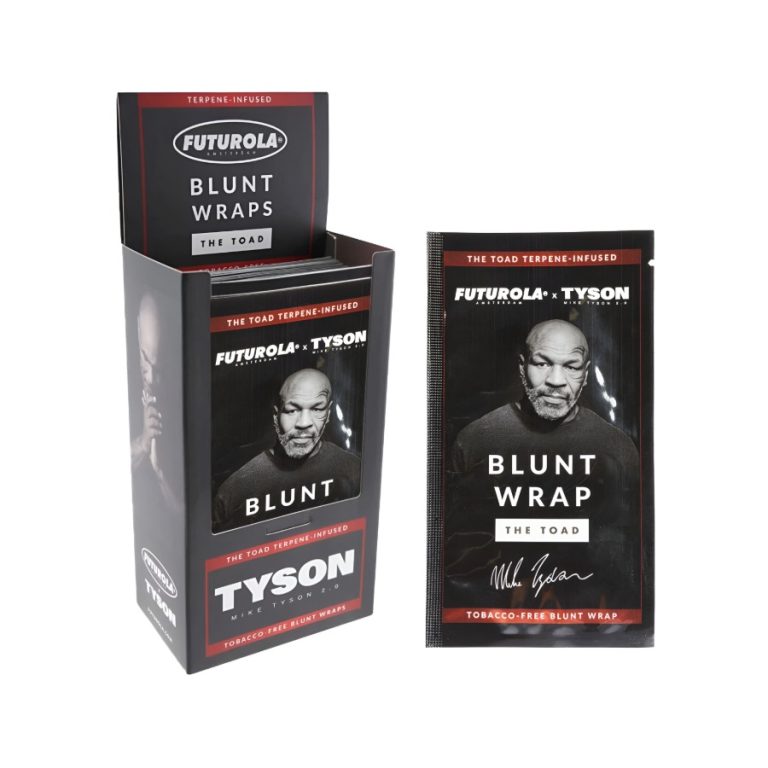 Tyson Terpene Infused Knockout OG Blunt Wraps 25Ct *Tobacco Free ...