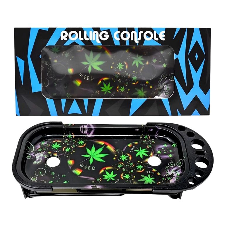 Rolling Console Small Tray - Design B - Hoosier Wholesale