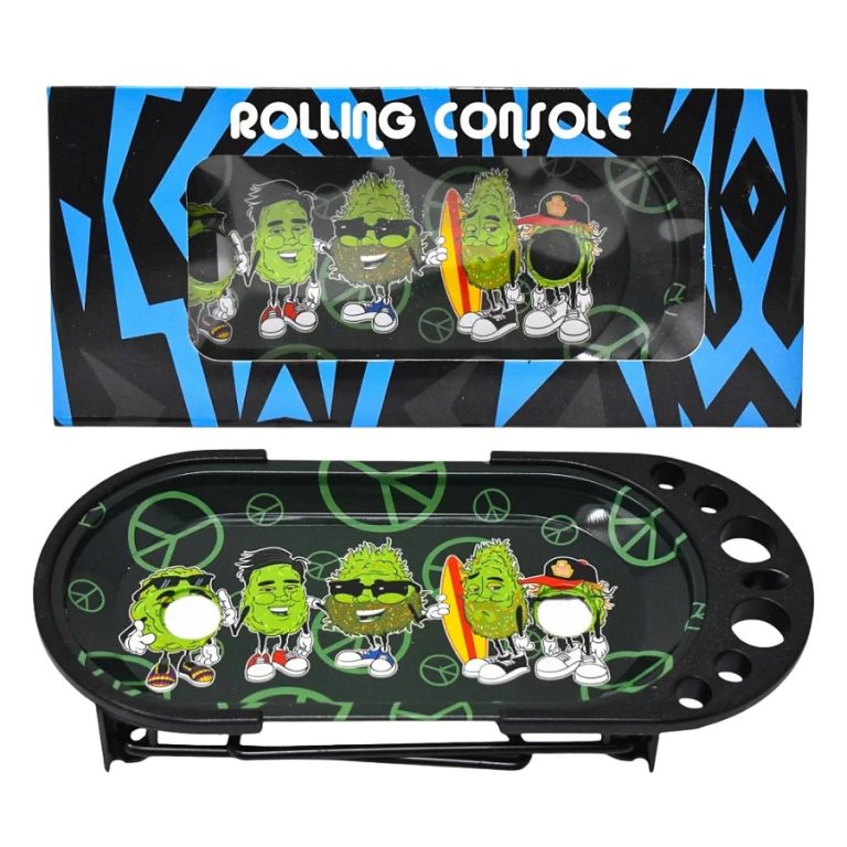 Rolling Console Small Tray - Design O - Hoosier Wholesale
