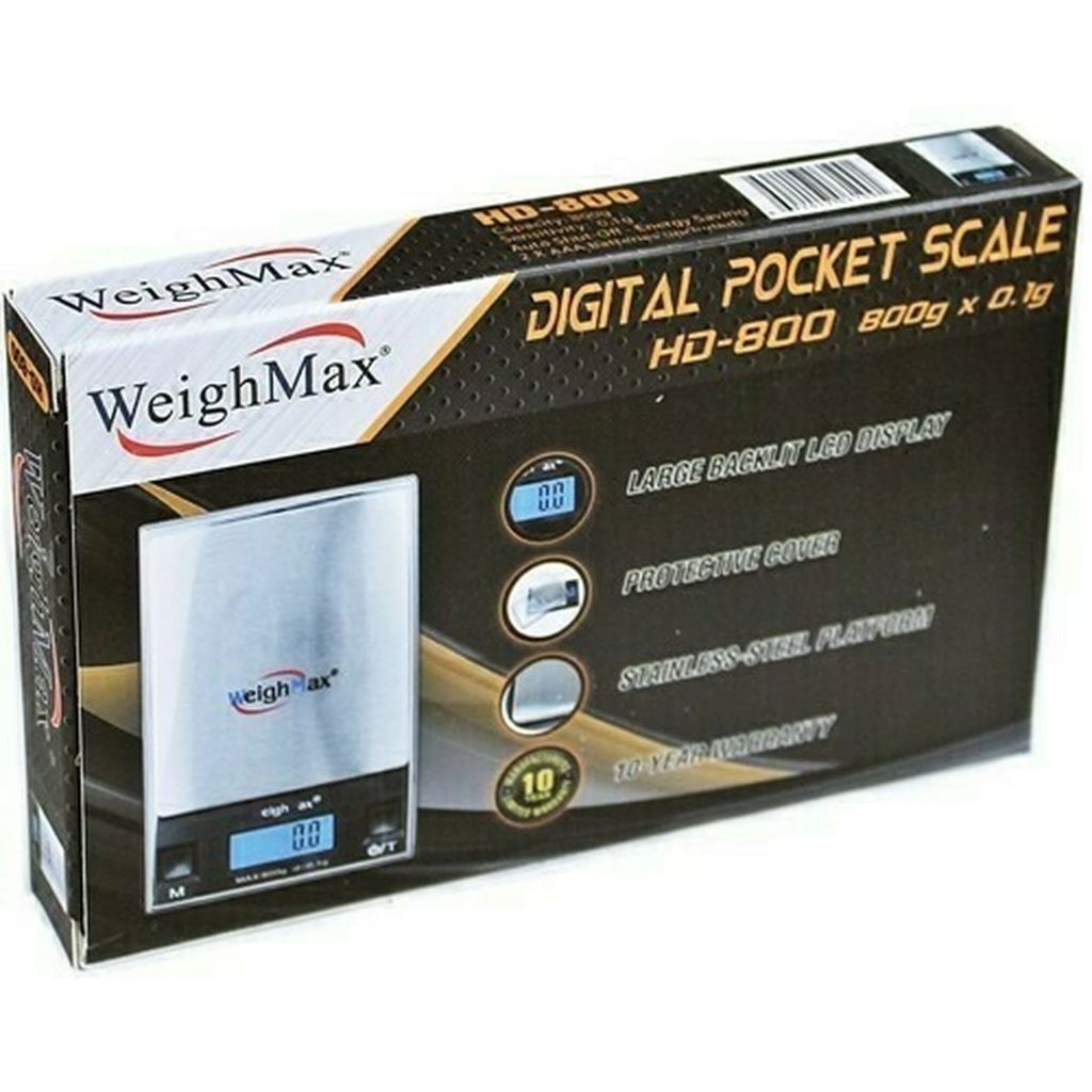 Weighmax Digital Pocket Scale DX-100 - Hoosier Wholesale